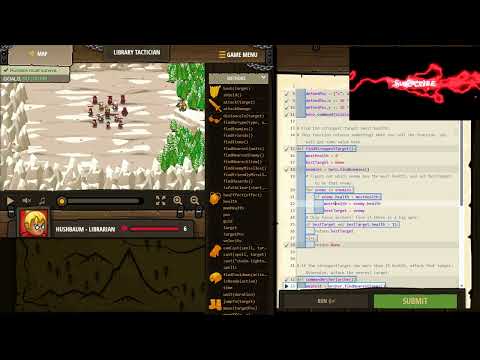 Library Tactician in CodeCombat Python