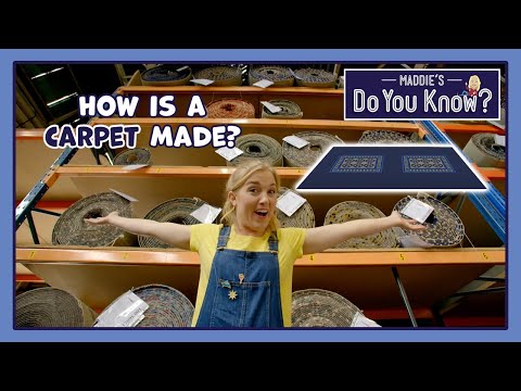 How is a Carpet made? 🛋 Maddie's Do You Know 👩