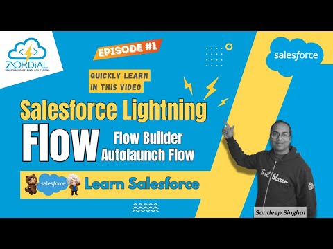 Salesforce Lightning flow | Flow Builder | Learn Autolaunch Flow with Demo | Episode #1