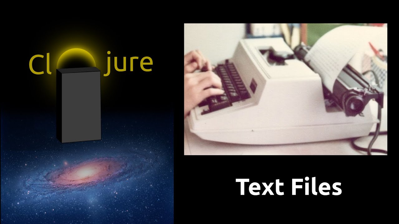 Learn Clojure — Dealing with Text files