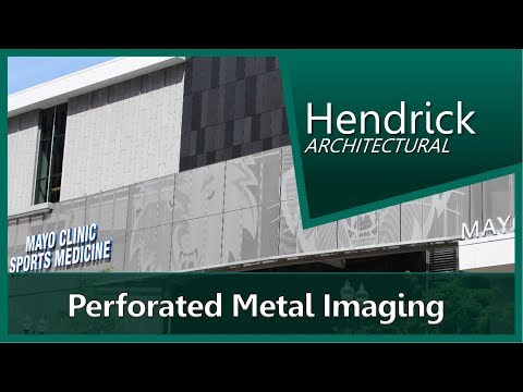 ▶ Perforated Metal Imaging - Architectural Sheet Metal Work