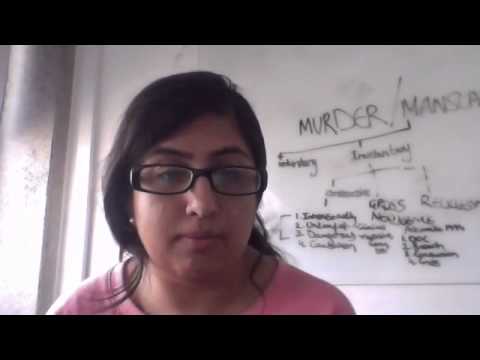 Criminal Law: Gross Negligence Manslaughter (Involuntary Manslaughter)