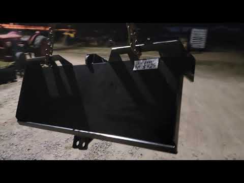 skid steer plate converts to 3 pt hook up