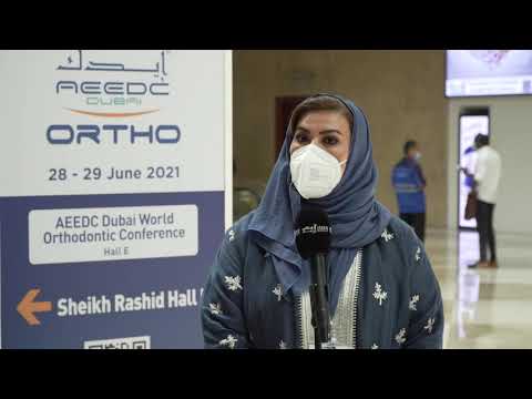 AEEDC Dubai 2021 |Dr. Eman Alnamnakani | Chairman of Scientific Council of Orthodontics