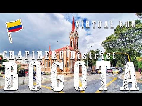 🆃RE🅰DMILL | Virtual 🆁un - BOGOTÁ - CHAPINERO District, COLOMBIA #treadmill #virtualrun #run