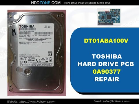 DT01ABA100V Toshiba HDD PCB Repair 0A90377