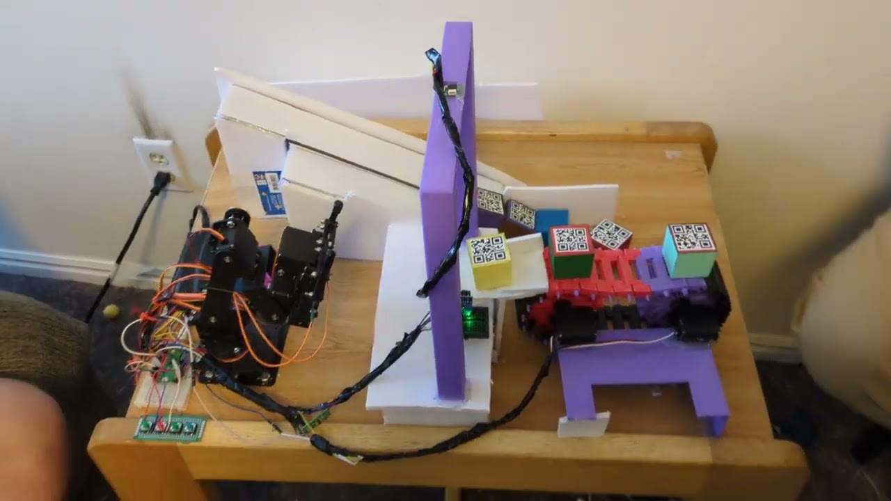 Automatic Robotic Sorting Machine - Mechatronics Project Spring 2024