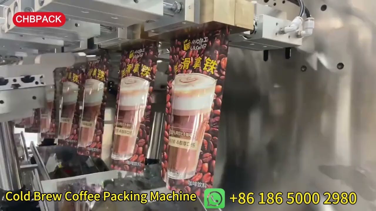 Premade pouch Cold Brew Coffee Packing Machine