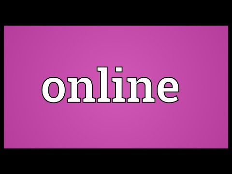 Online Meaning