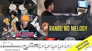SID - Ranbu No Melody (Bleach OP 13) by Raymond Goh楽譜