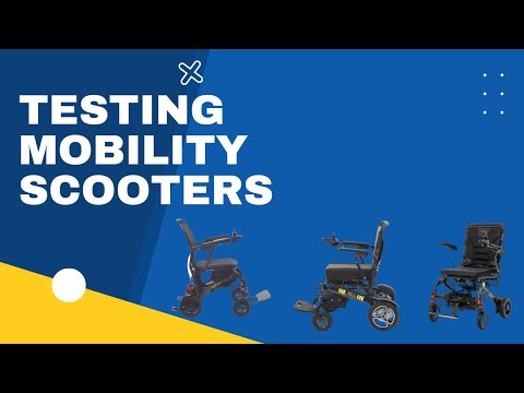 Folding Power Wheelchairs: Grass and Dirt Tests!