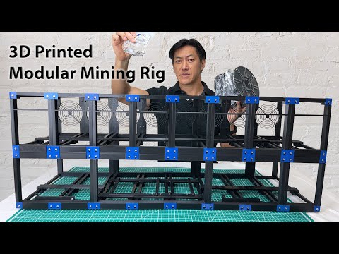 👽 Modular Mining Rig・ 3D File for ・Cults