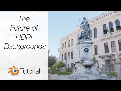 Make HDRIs Background Images Look Real in Blender, HDRI Maker Addon