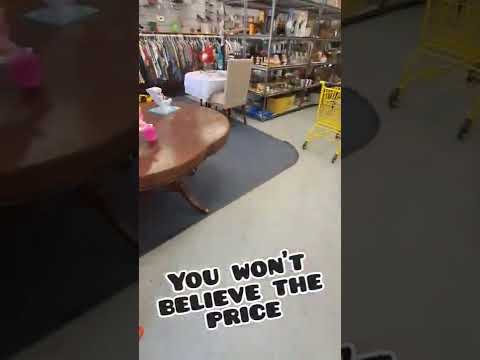 Everything At This Thrift Store Is Cheap Except...