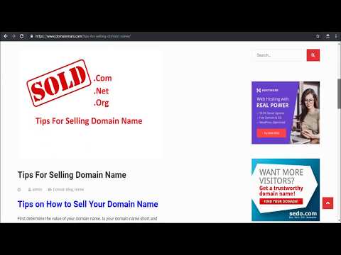 How To Sell Domain Names (Flip Domain Names)