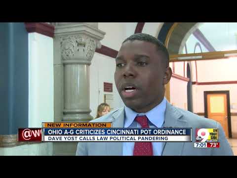 Ohio attorney general blasts Cincinnati's new marijuana law