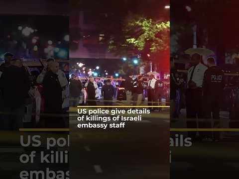 Two Israeli embassy staff shot dead at Jewish museum in Washington DC | AJ #shorts