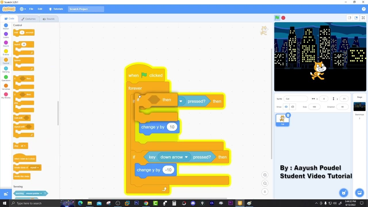 Scratch Programming Tutorial Part 1 : Introduction & Practical for Beginners
