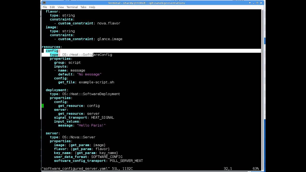 OpenStack Heat - Basic SoftwareConfig example