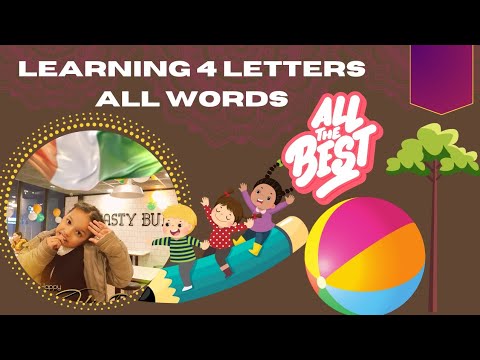 Learning words ending with ALL .#english #learning #kindergarten #education