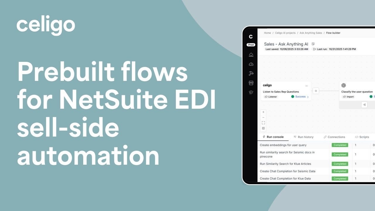 EDIFACT EDI Integration for NetSuite