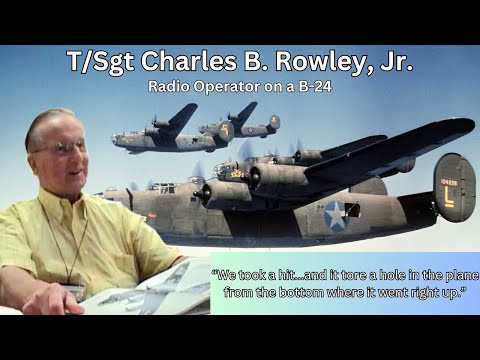 Charles B Rowley, Jr. / 8th Air Force / 93rd BG / B-24 Bomber