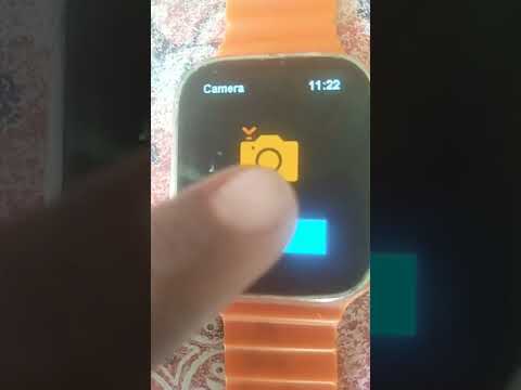 t900 ultra smart watch me photo kaise ghiche