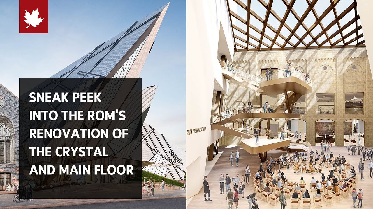 A sneak peek into the ROM's major renovation of the Crystal and main floor