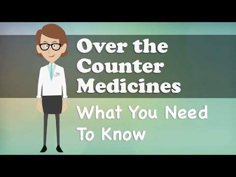 Over the Counter Medicines - What You Need To Know