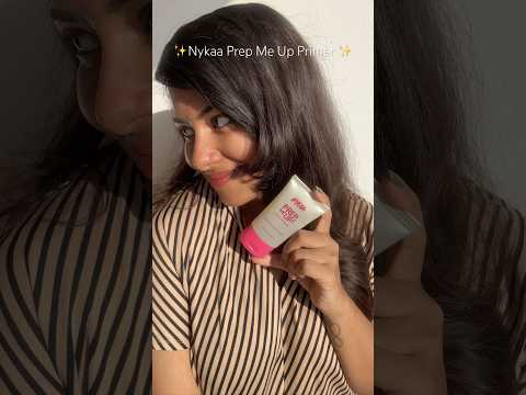 ✨Nykaa Prep me up Face Primer🎀 #primer #nykaa #shorts