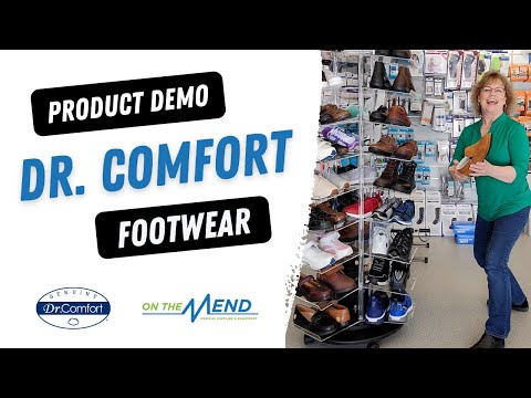 Product Demo: Dr. Comfort Orthotic & Diabetic Footwear Shoes