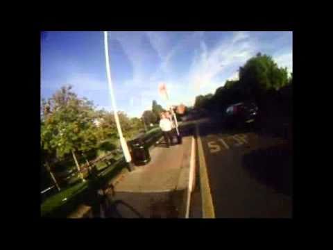 Manchester Road , Stockport , Co-Op Scania Lorry Vs Cyclist