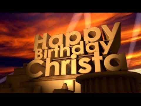 Happy Birthday Christa