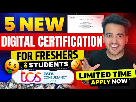 TCS Launched Free Digital Certification Courses (2025) ➤ 5 Free Course for Students by TATA