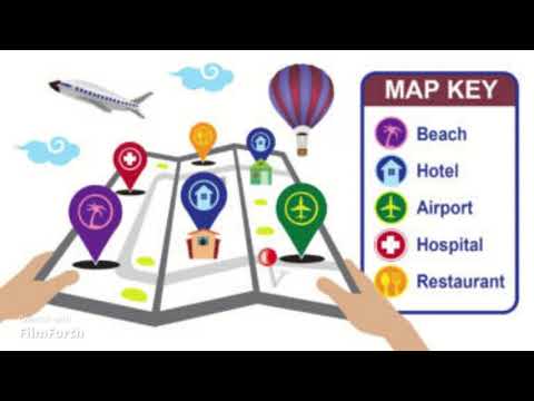 HOW TO READ A MAP? // legends and keys