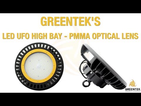 LED High Bay - Hook and Cord - UFO - Greentek Energy Systems