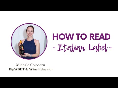 How to read Italian wine labels 🏷