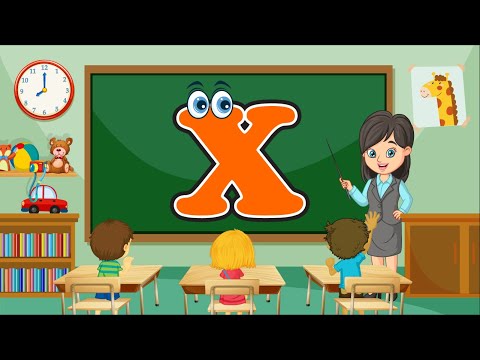 Words That Start with X | 9 Words That Start with Letter X for Toddlers | Kids Learning Videos