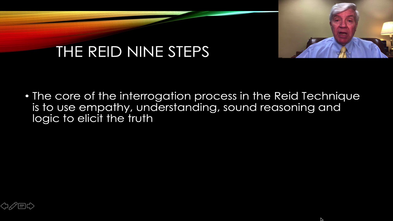 Description of the Reid Technique