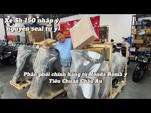 Nhận diện Honda Sh 150 nhập ý chuẩn Made in ITALY Ngày 06/04/2025