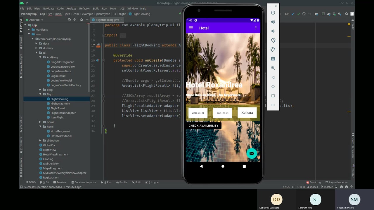 DBMS Lab Mobile App Demo