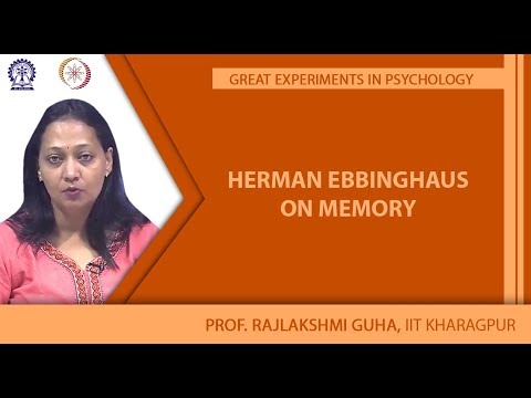 Herman Ebbinghaus on Memory