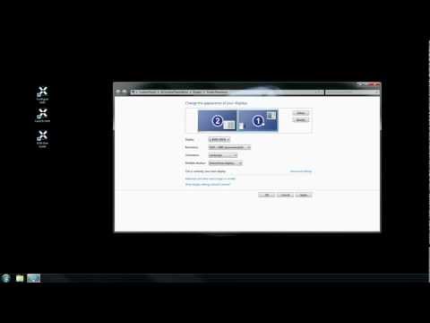 How to setup a second output in Xnth v1.750