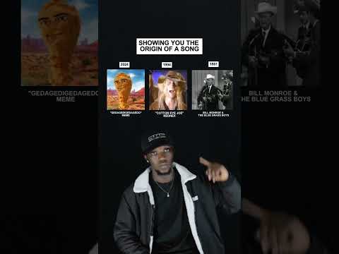 Showing You The Origin Of A Song: Rednex Cotton Eye Joe (Meme Version) Gedagedigedagedo #shorts
