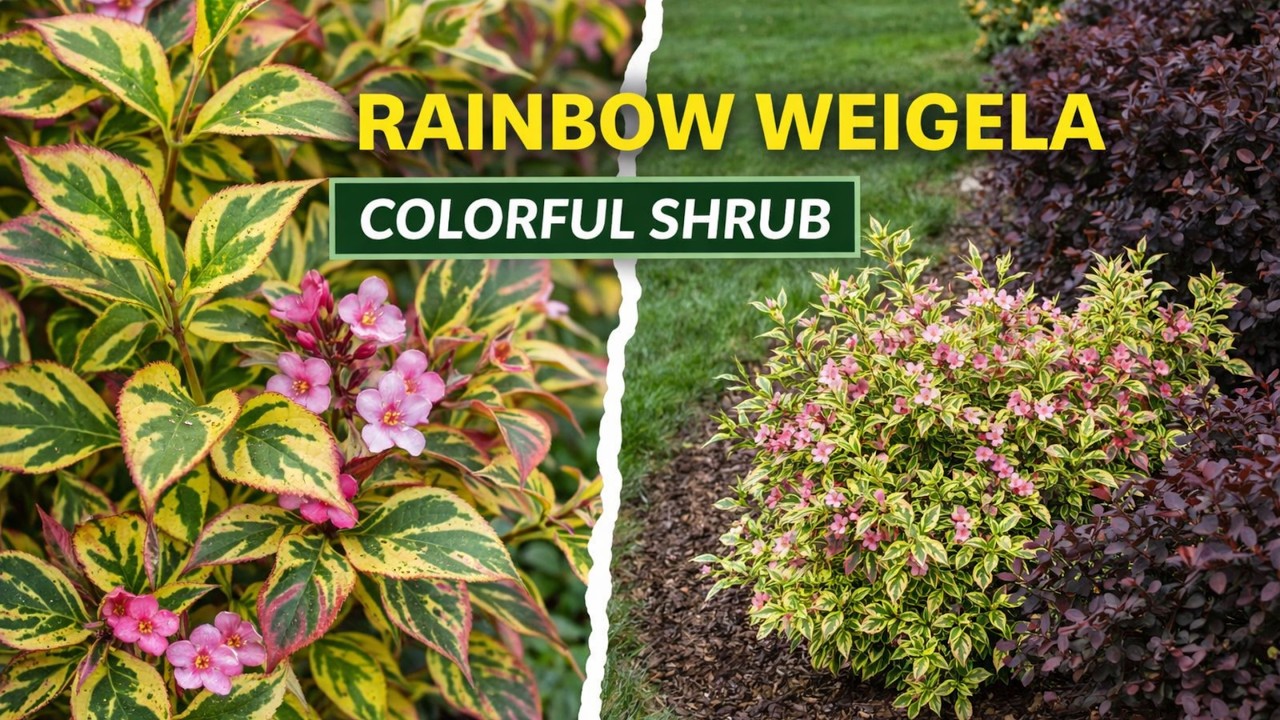 Rainbow Sensation Weigela | Colorful Hardy Shrub for Landscaping