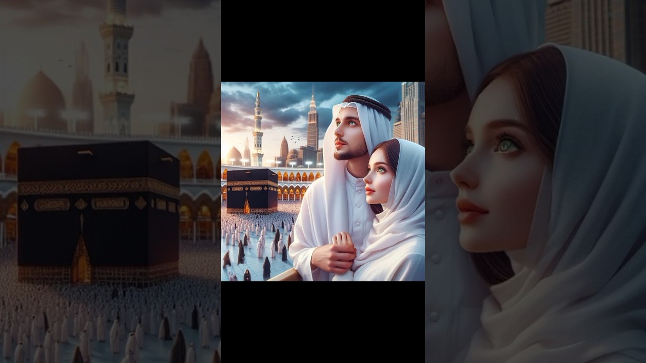 Muslim Couple Islamic dpZ 😍 || Cartoon dps || #bestlinesanddps #short #cartoondpz #islamicdps