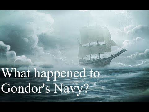 What happened to Gondor's navy?