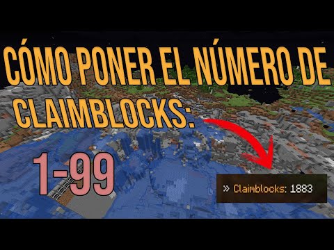 Cómo poner el número de claimblocks en tu server - PlaceHolderApi