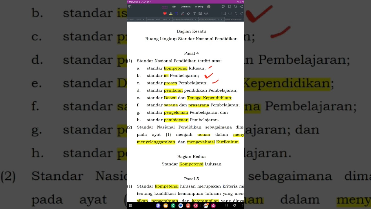 8 Standar nasional pendidikan tinggi
