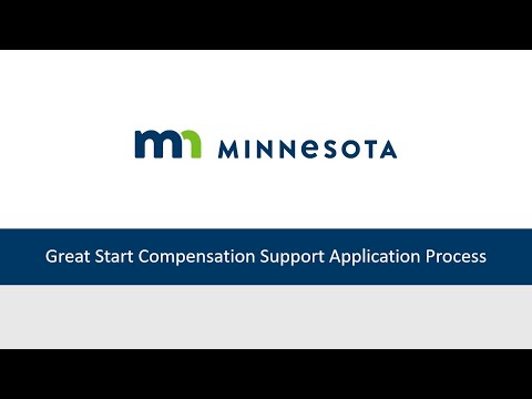 Great Start Compensation Support Application Process